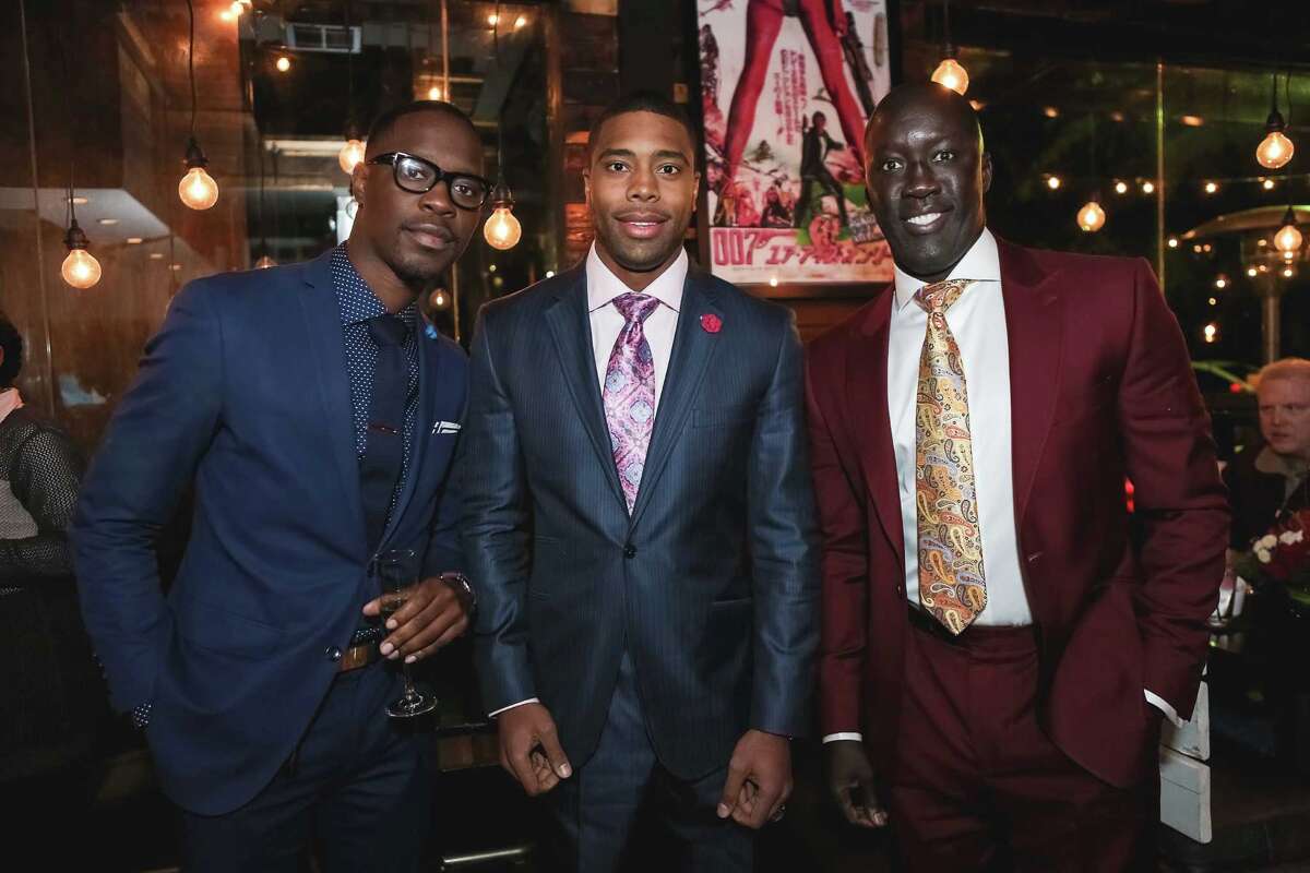 Models and bottles at Ruggles Black seasonal bash