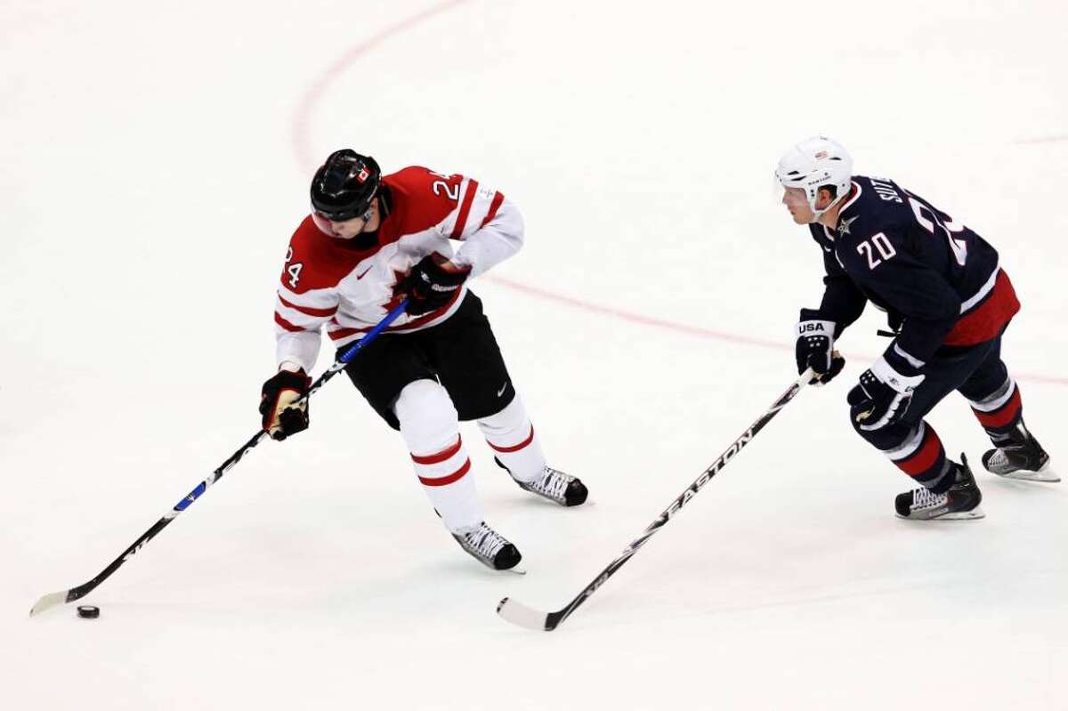 Slideshow: The U.S. takes on Canada for the gold medal in hockey