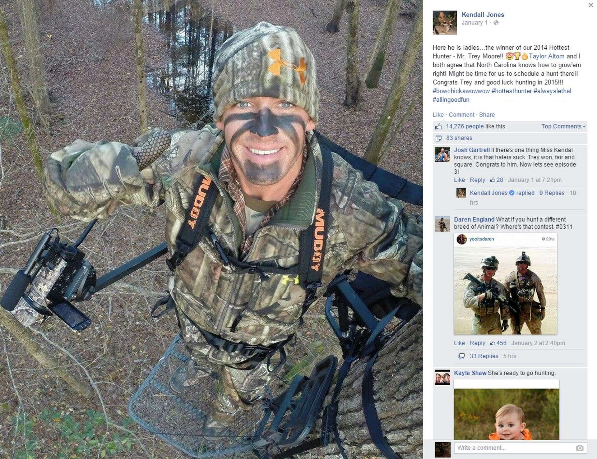 Texas huntress Kendall Jones posts Facebook open letter about dad's ...