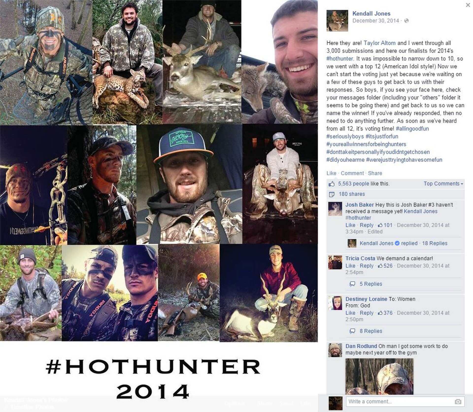 Texas huntress Kendall Jones posts Facebook open letter about dad's ...