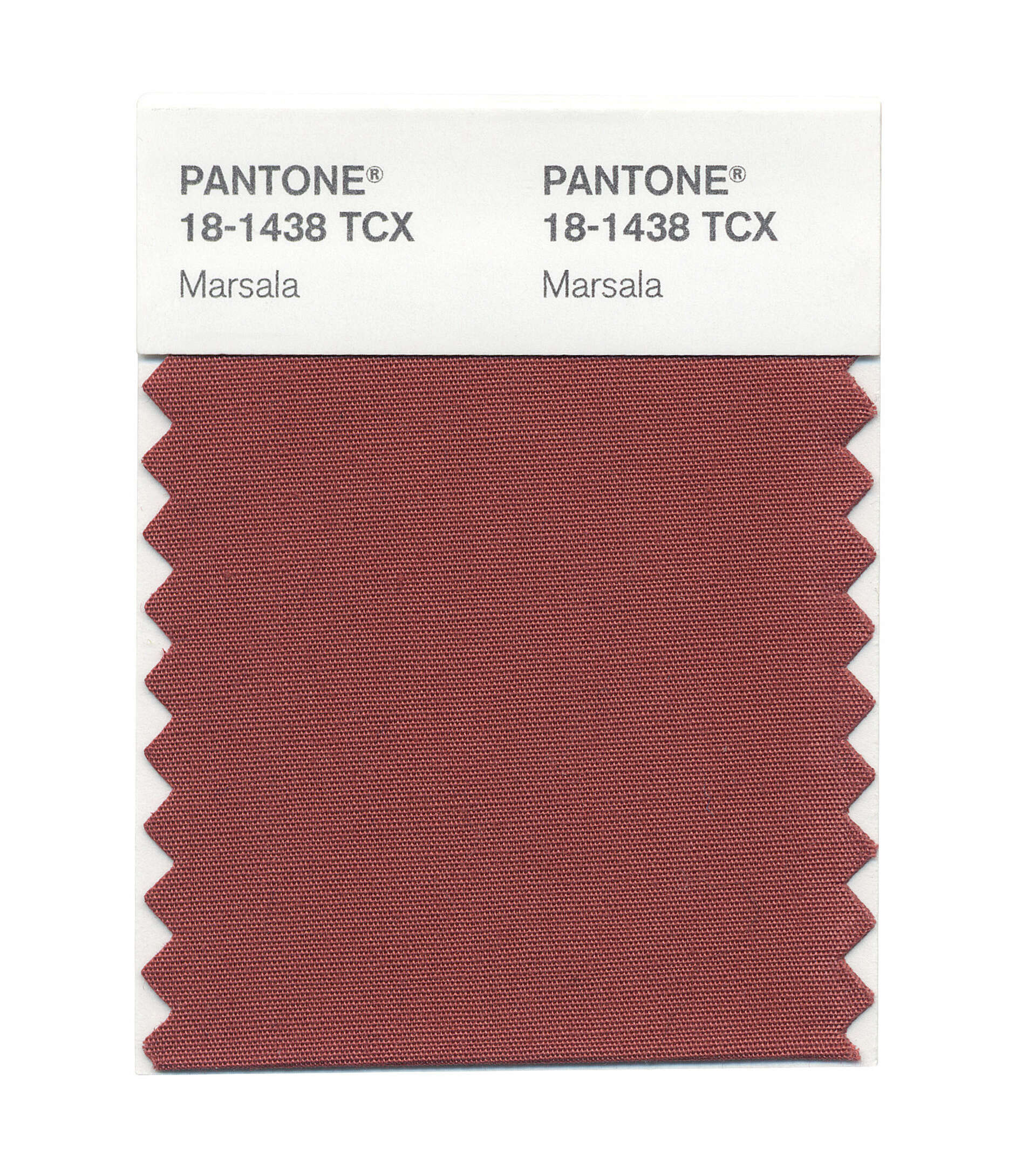 Marsala, a wine-red hue, is 2015’s color of the year