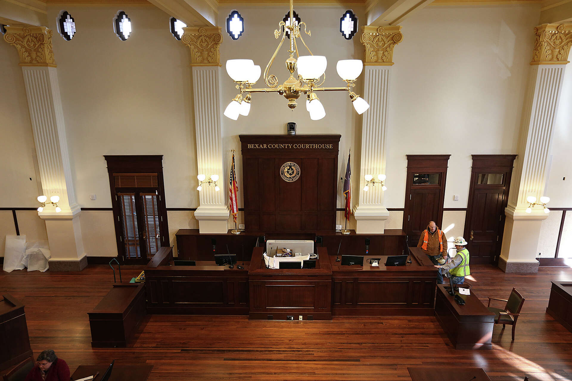Bexar courtroom restored to 1896 grandeur