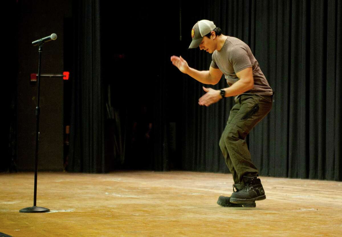 STOMP performance at Stamford's Cloonan Middle School
