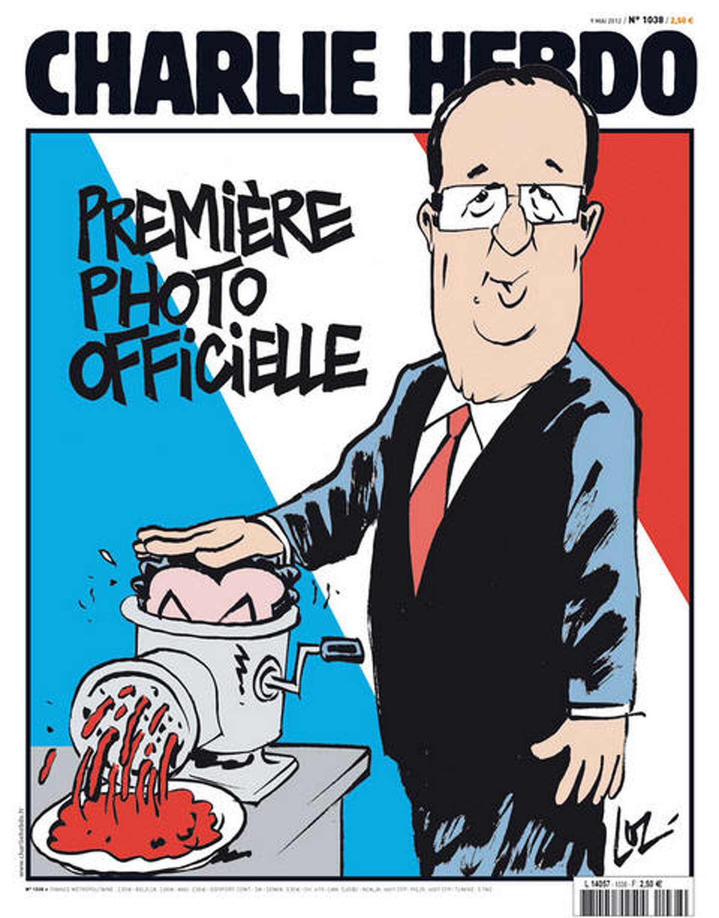 Charlie Hebdo's cover inspired by Paris attacks, shows resilience