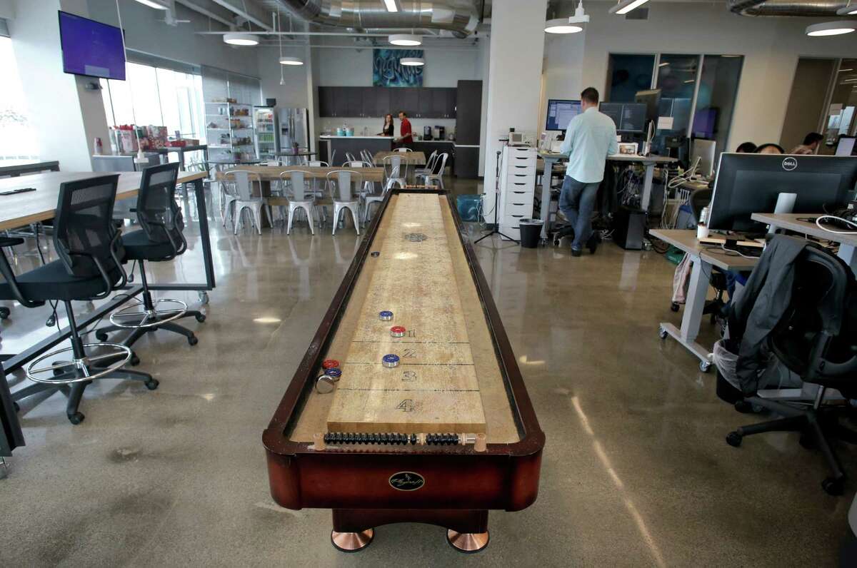 Office Space: Highfive’s office is built for video-conferencing