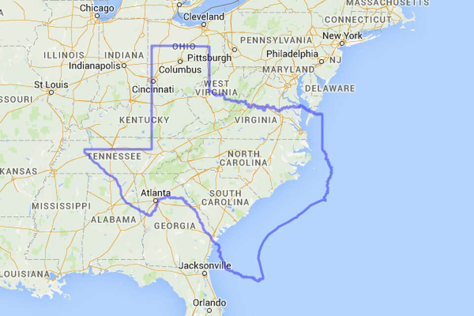 Just how big is Texas? Map compares to other countries, states