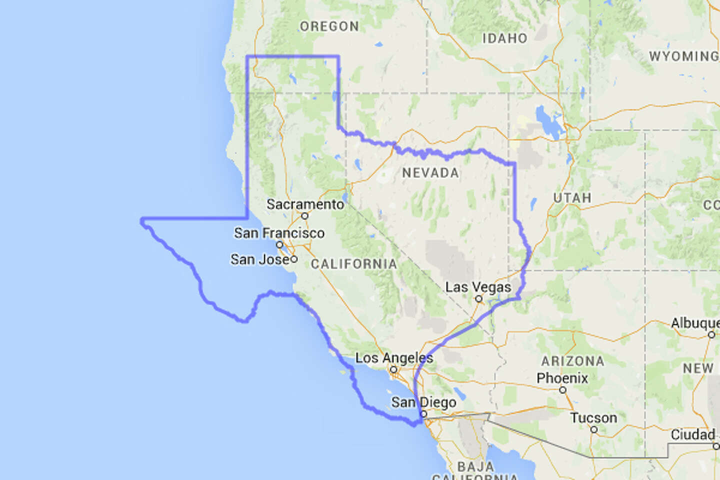 Just how big is Texas? Map compares to other countries, states