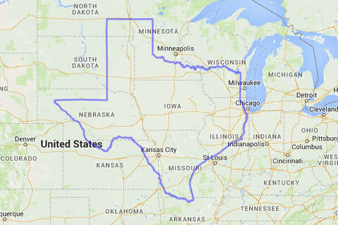 Just how big is Texas? Map compares to other countries, states