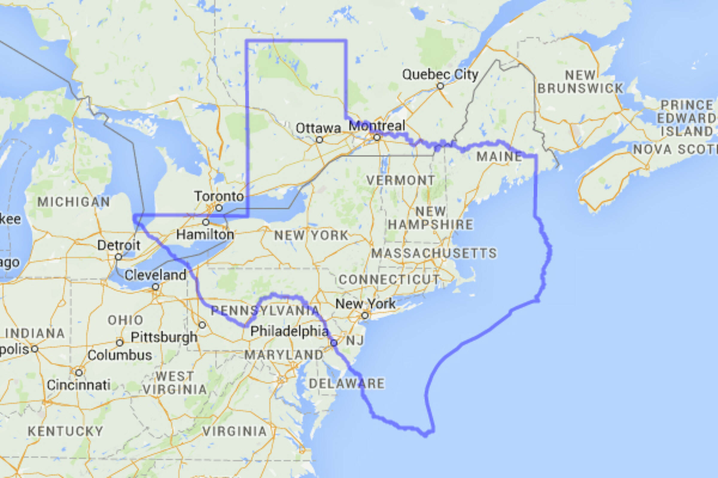 Just how big is Texas? Map compares to other countries, states