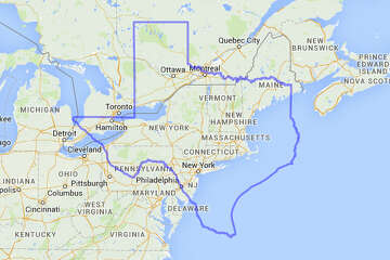 Map overlays show just how big Texas is compared to other land formations
