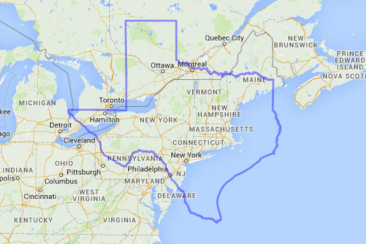 Map overlays show just how big Texas is compared to other land formations