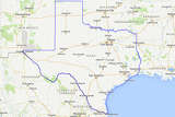 Map overlays show just how big Texas is compared to other land formations