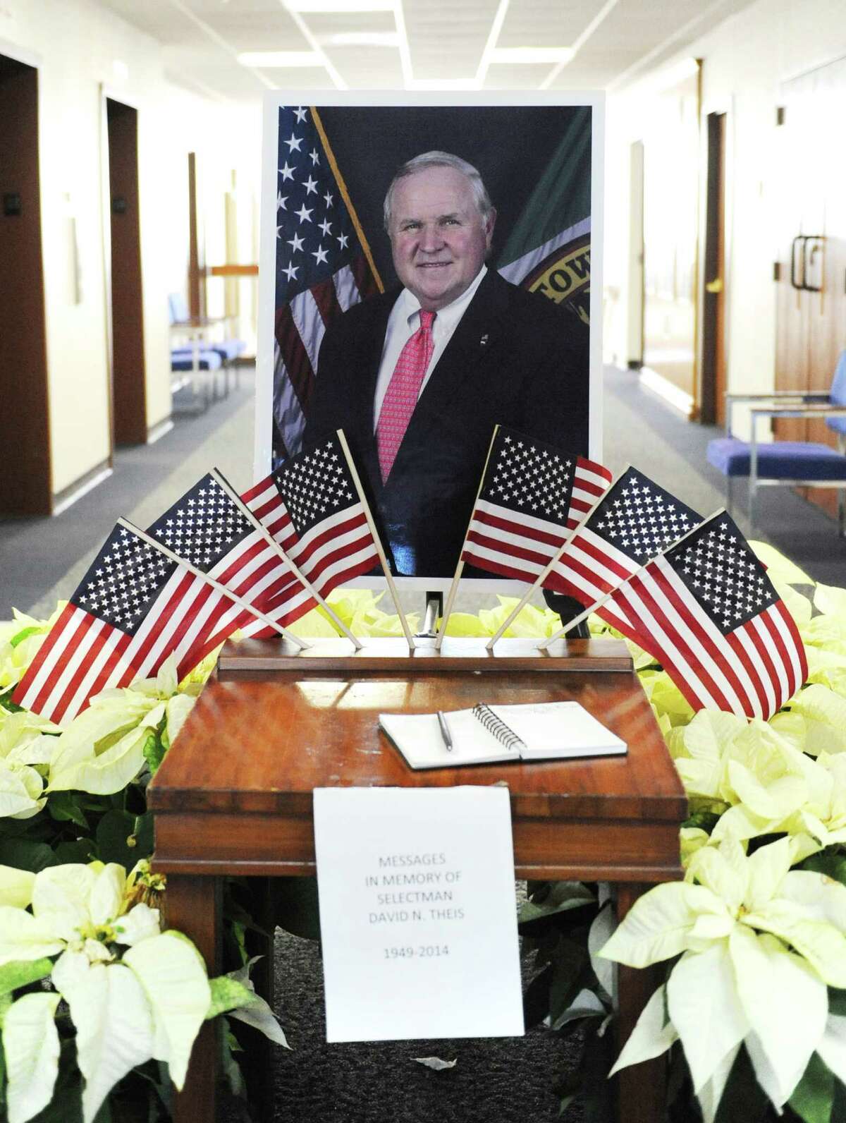 Greenwich leaders past and present honor Theis