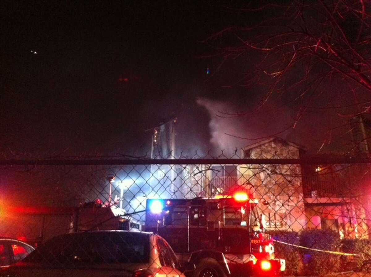 SAFD battles apartment fire on San Antonio's North Side