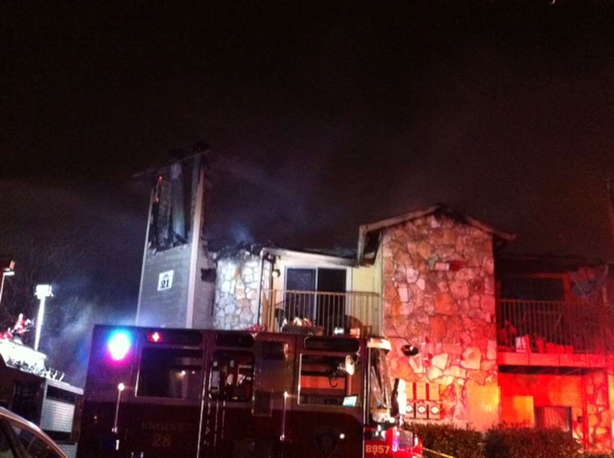 SAFD battles apartment fire on San Antonio's North Side