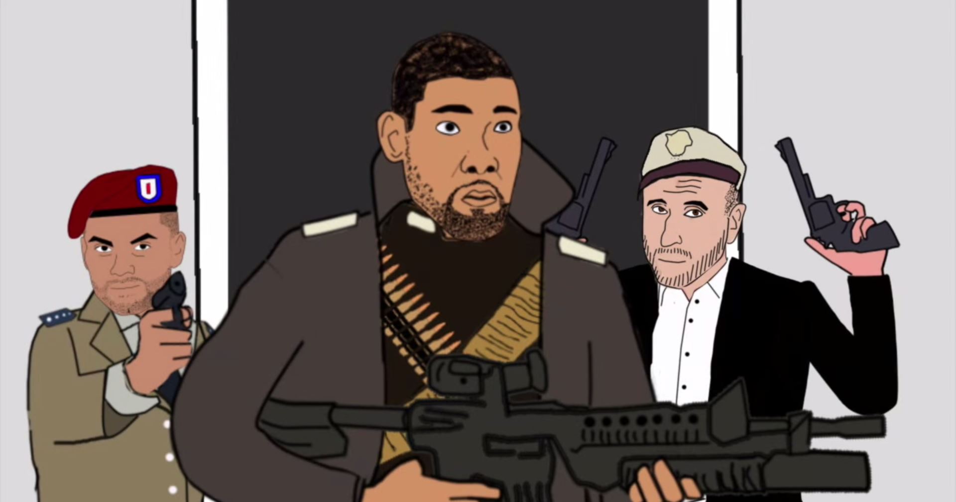Animated video created by Lakers fan depicts Spurs as 'special forces'