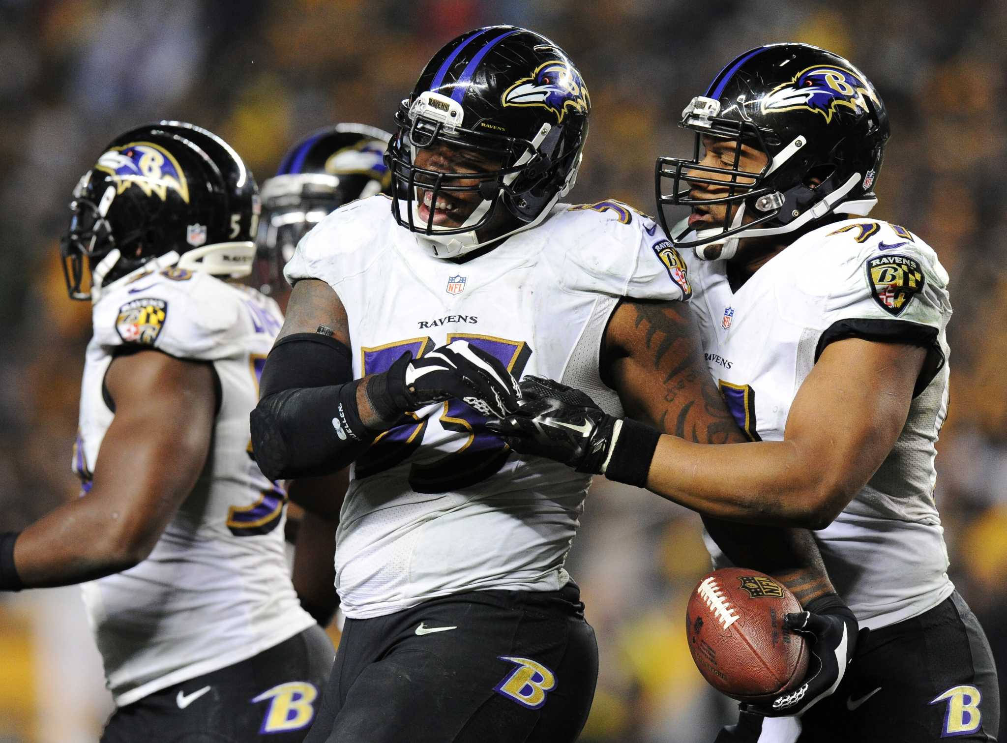 Hard work fun for Ravens’ Terrell Suggs