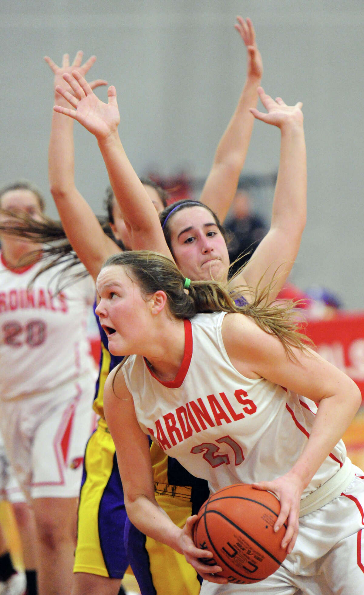 Greenwich girls basketball team grinds out win over Westhill
