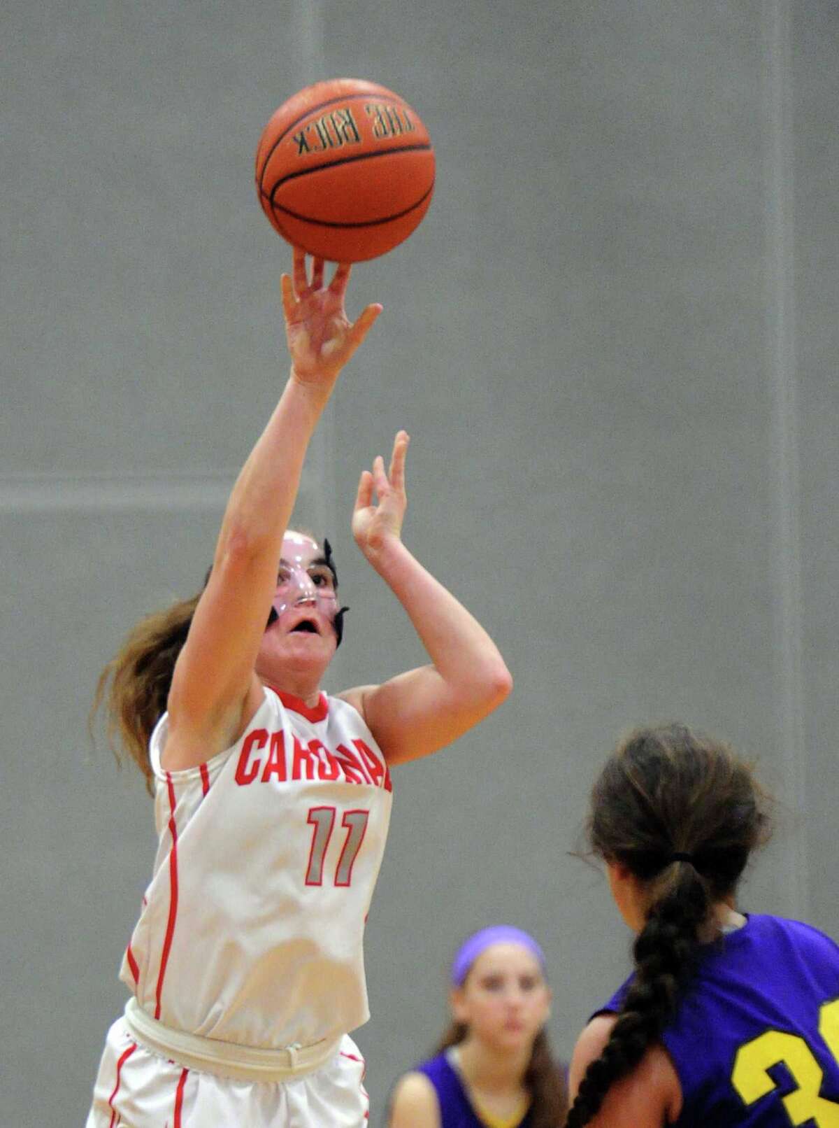 Greenwich girls basketball team grinds out win over Westhill