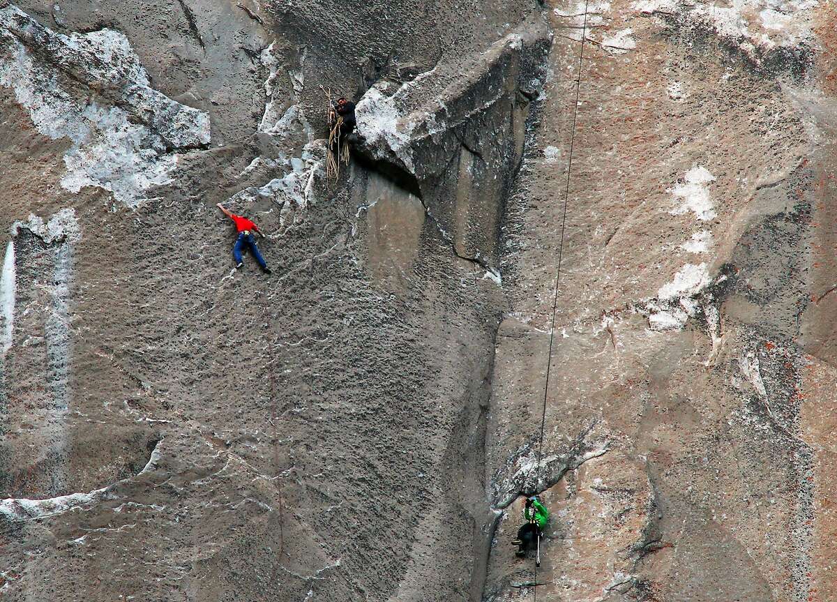 Yosemite climbers rest before final push to summit