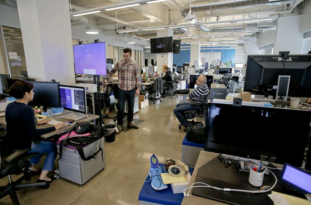 Office Space: Highfive’s office is built for video-conferencing