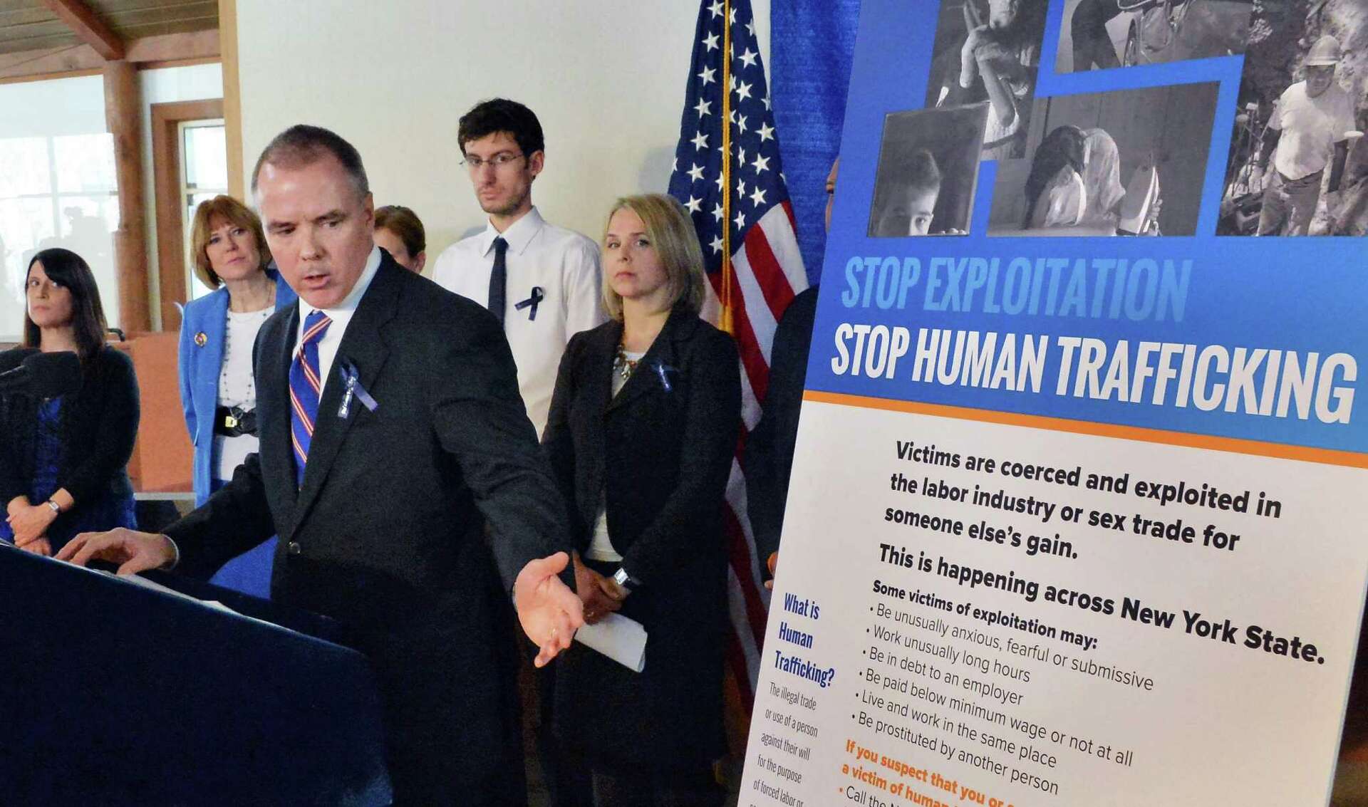 Officials spotlight human trafficking