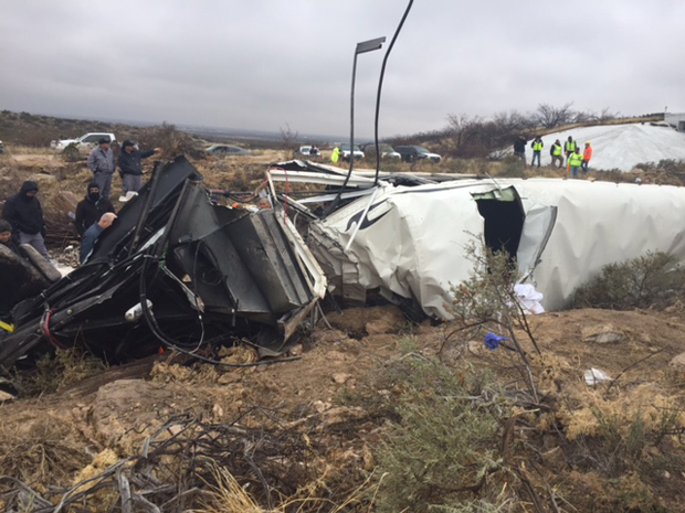 Prison agency provides details on 10 killed in bus wreck