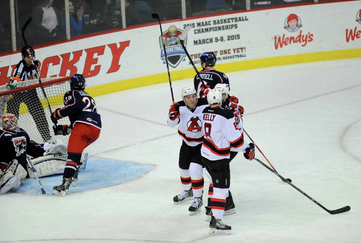Late goals go Albany's way