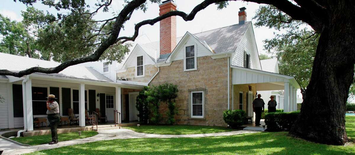 LBJ's century-old boyhood home restored, still standing strong after ...