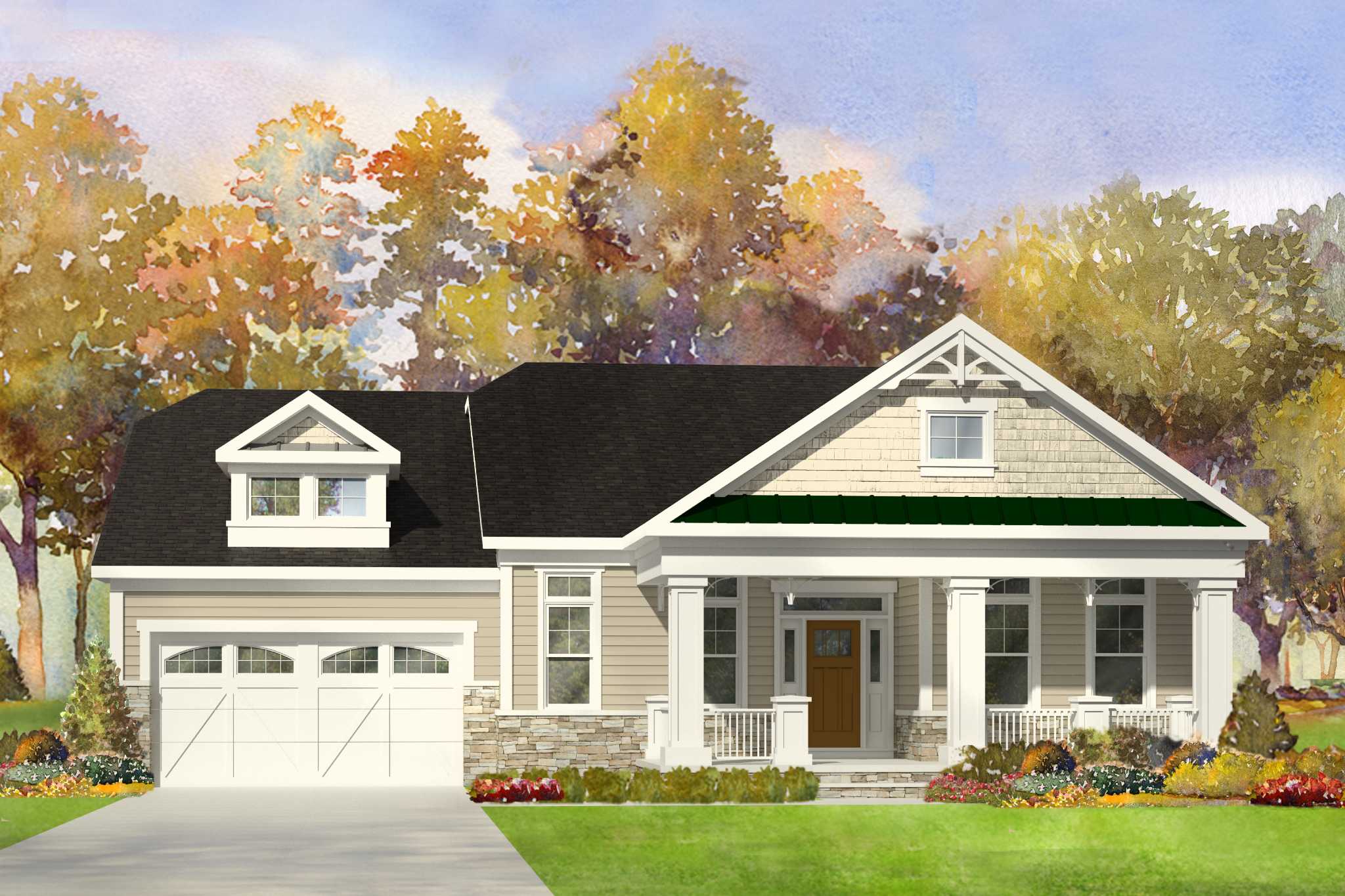 House Plans: Algonquin has it all on one floor