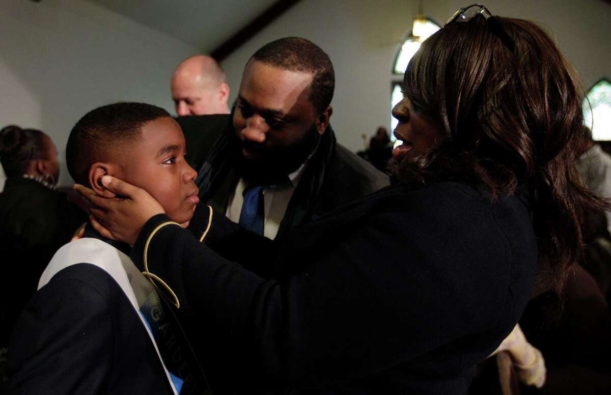 Fifth-grader rallies crowd at MLK oratory event