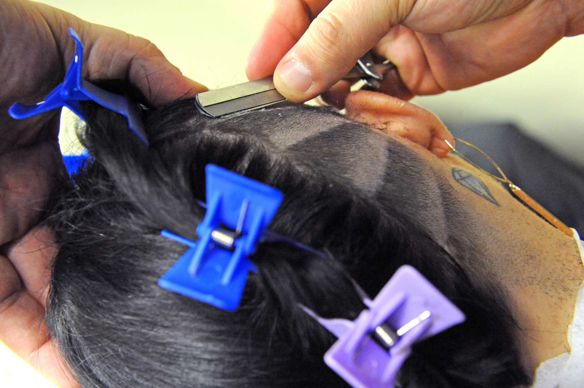 Photos: Free designer haircut day