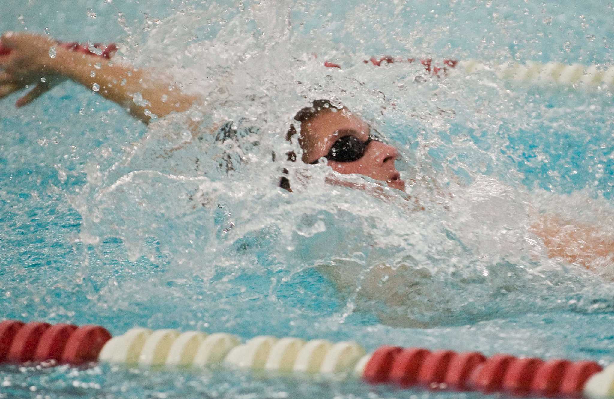 Pomperaug wins clash of SWC swimming titans