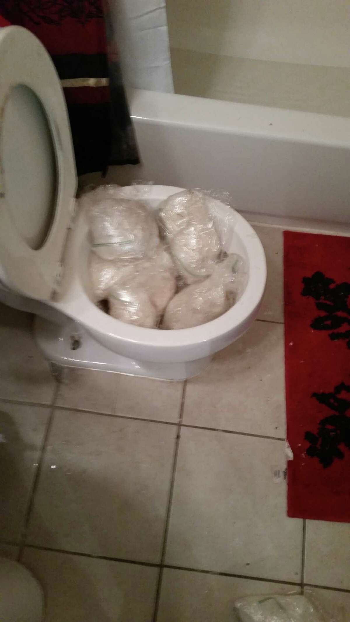 Narcotics Unit catches two dumping meth down toilet