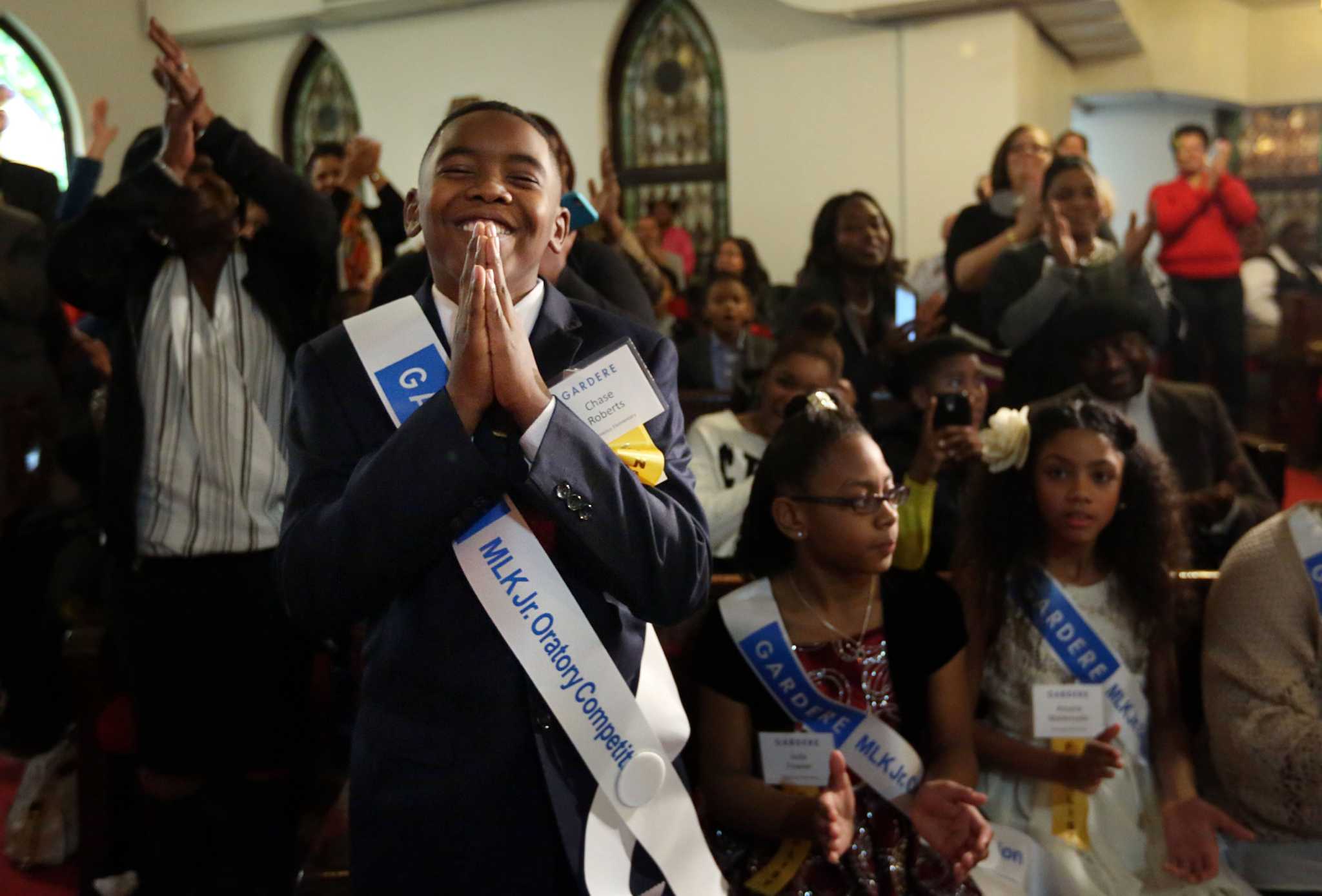 Young students provide inspiration at MLK oratory event