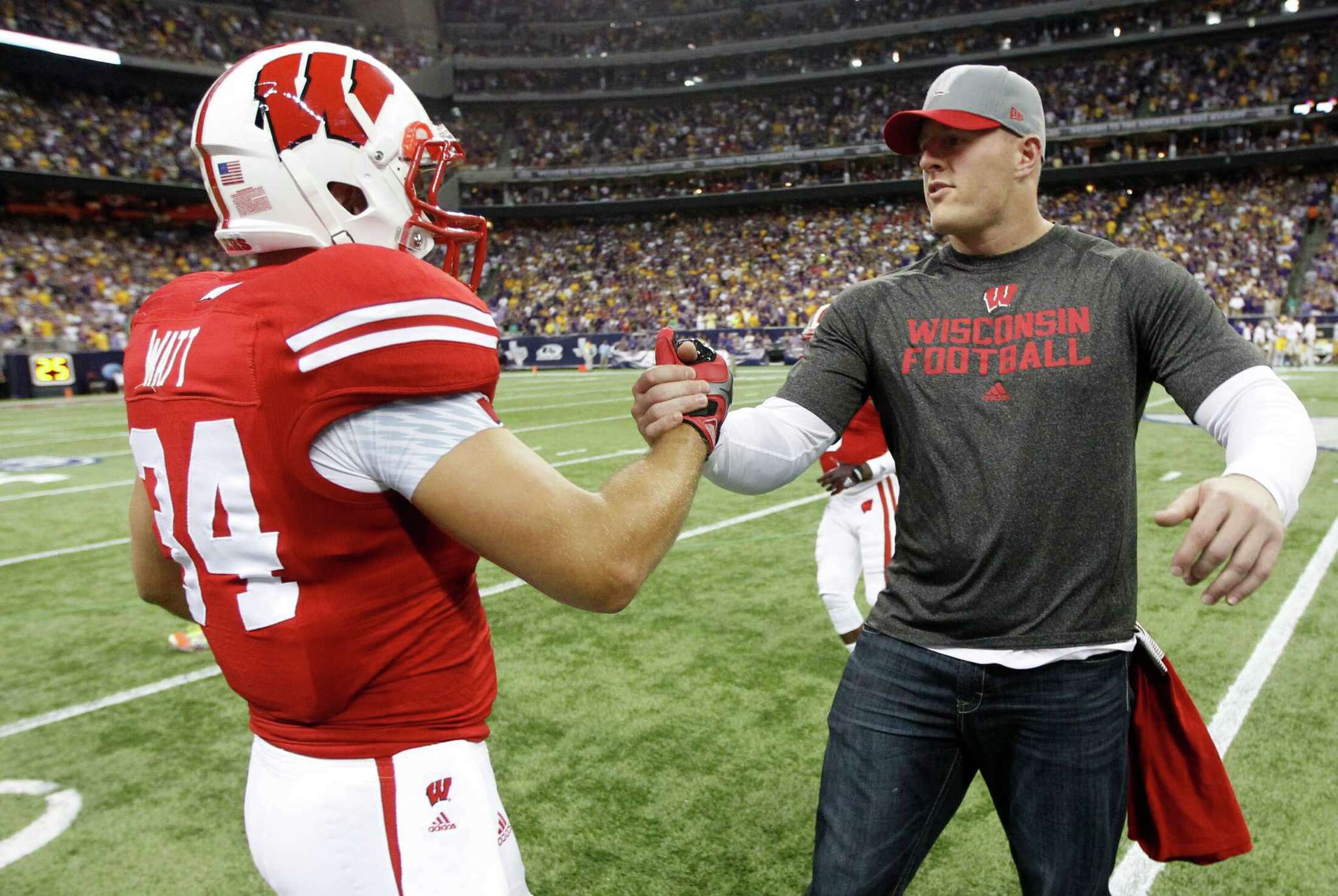 Derek Watt visits Texans; J.J. Watt endorses brother