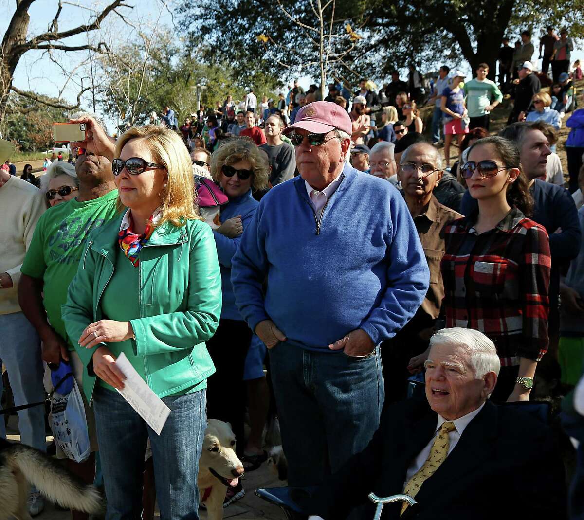 Heavily-hyped dog park finally opens off Allen Parkway