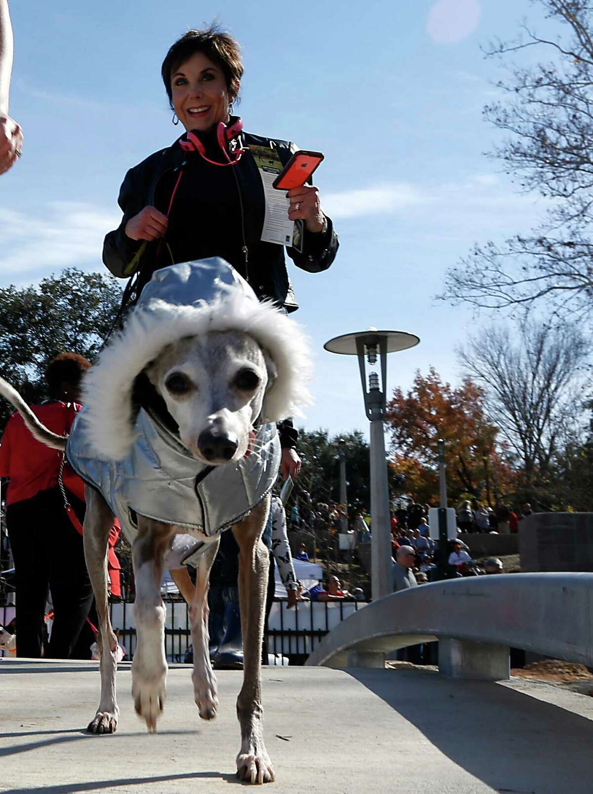 Heavily-hyped dog park finally opens off Allen Parkway