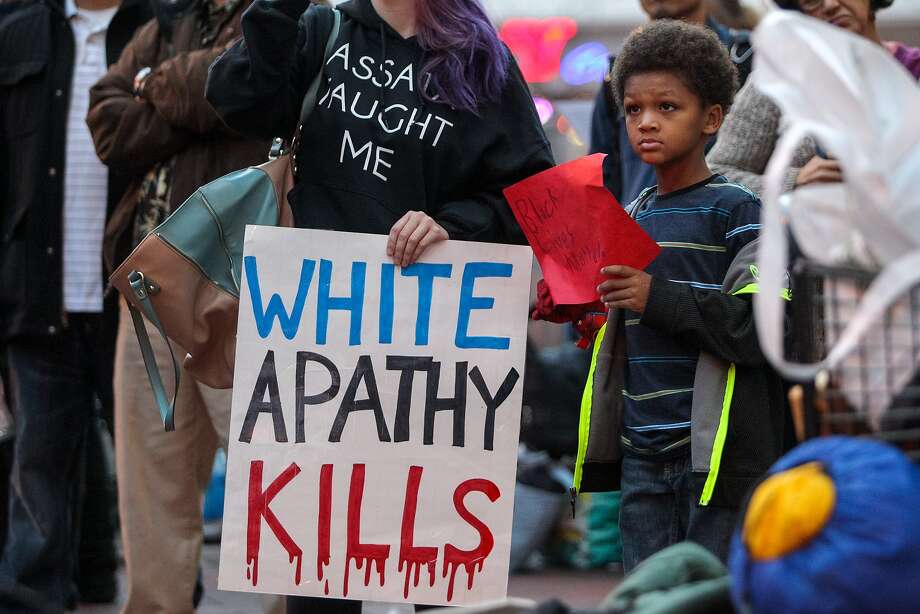 Protesters around Bay Area echo MLK’s call for justice - SFGate