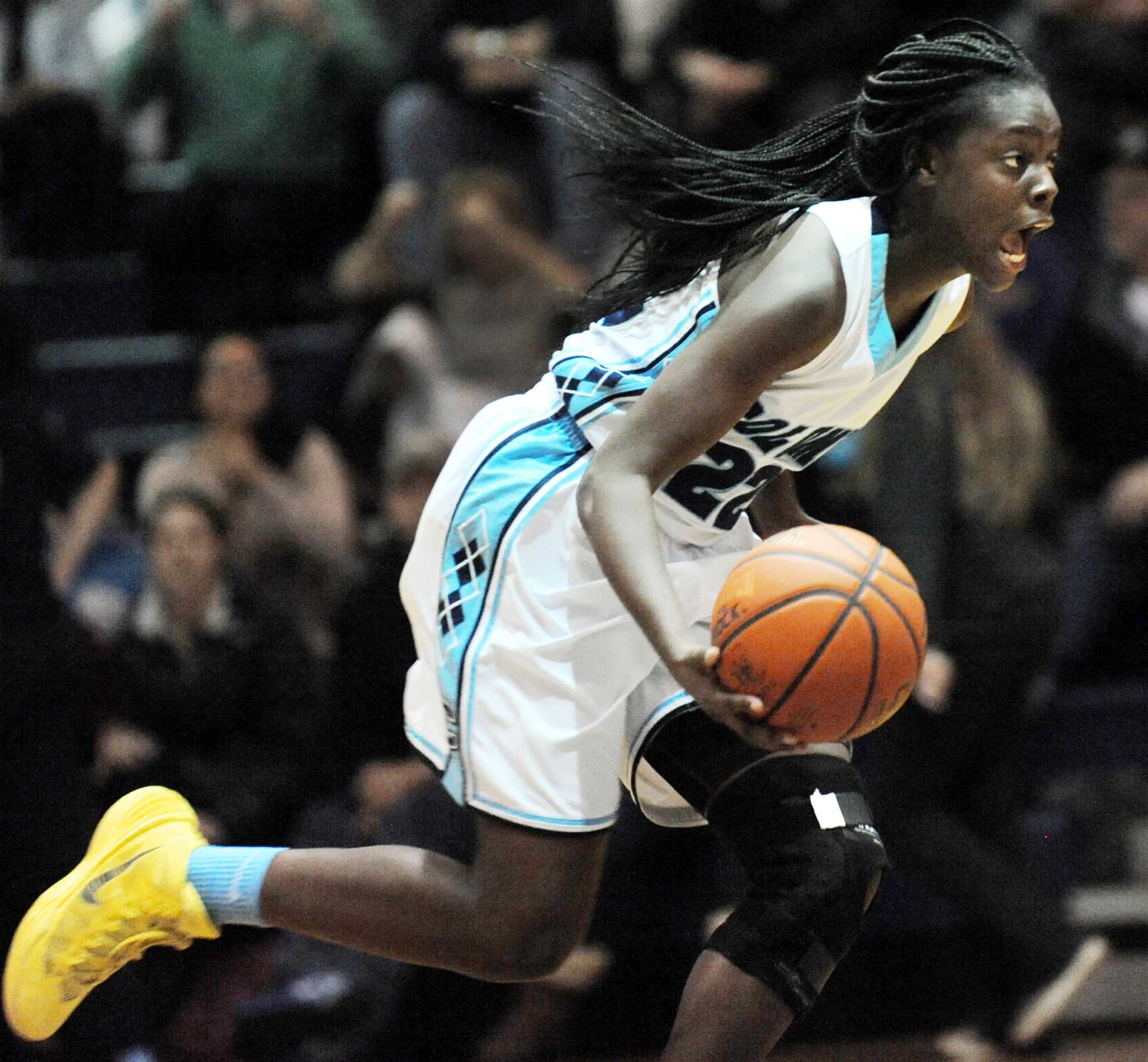 In track and basketball, Johnston makes a name