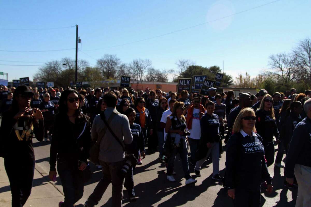 San Antonio's MLK march draws thousands