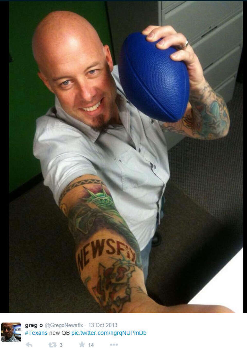 Houston news anchor's tattoos tell a story