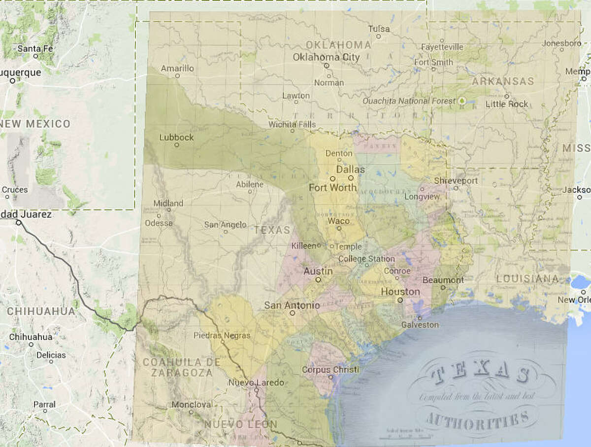 25 awesome maps that help explain Texas