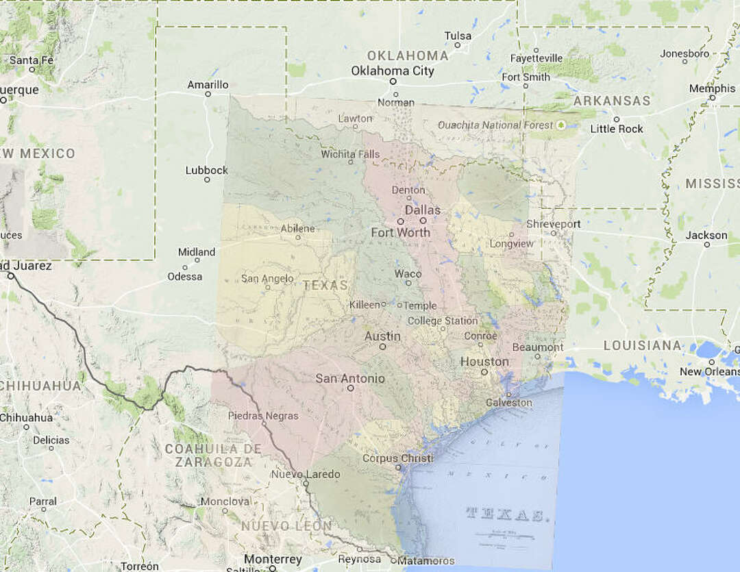Looking back: How Texas' borders have changed