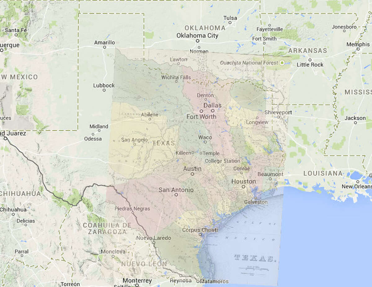 25 awesome maps that help explain Texas