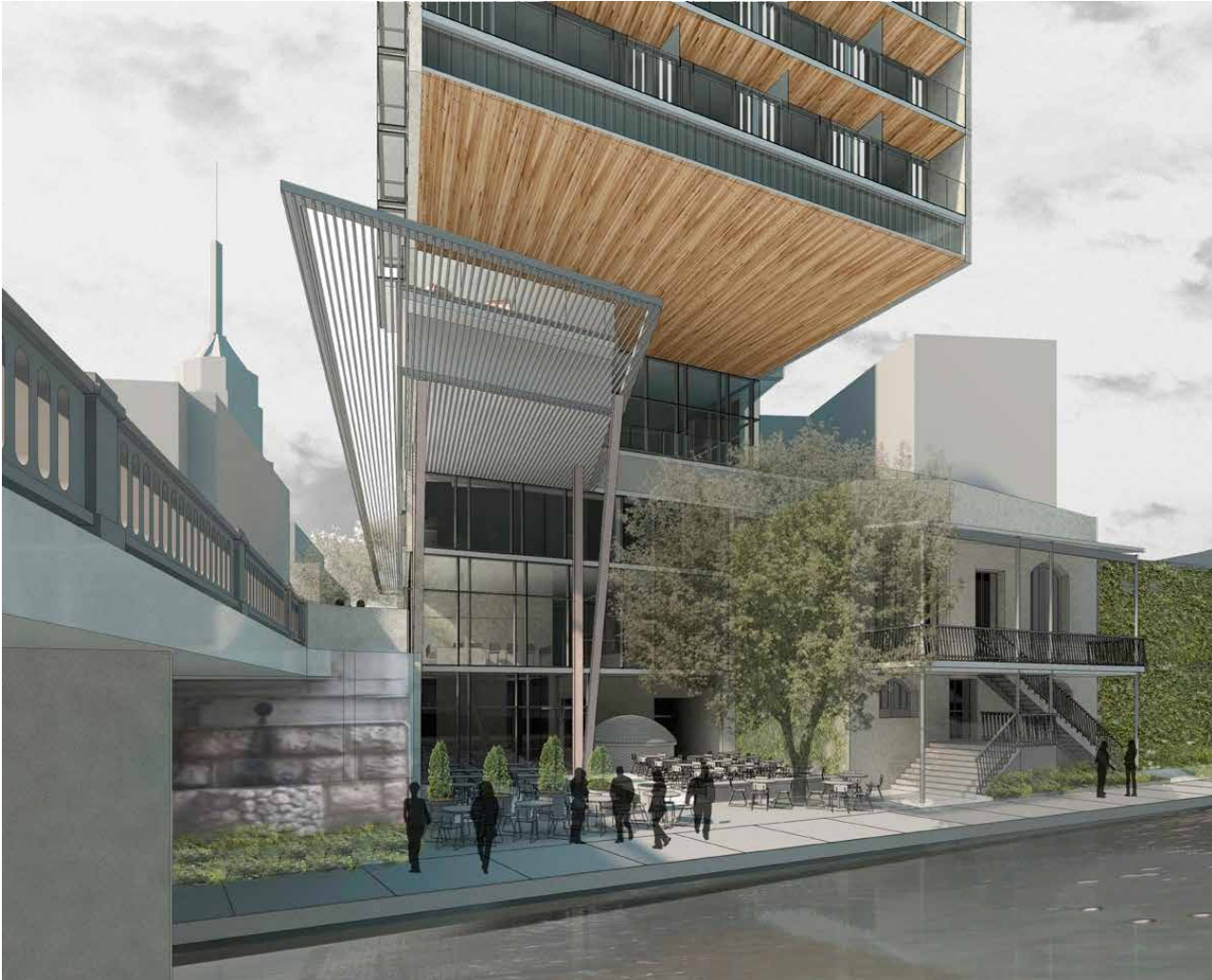 Esquire owner proposing 18-story hotel next to his bar