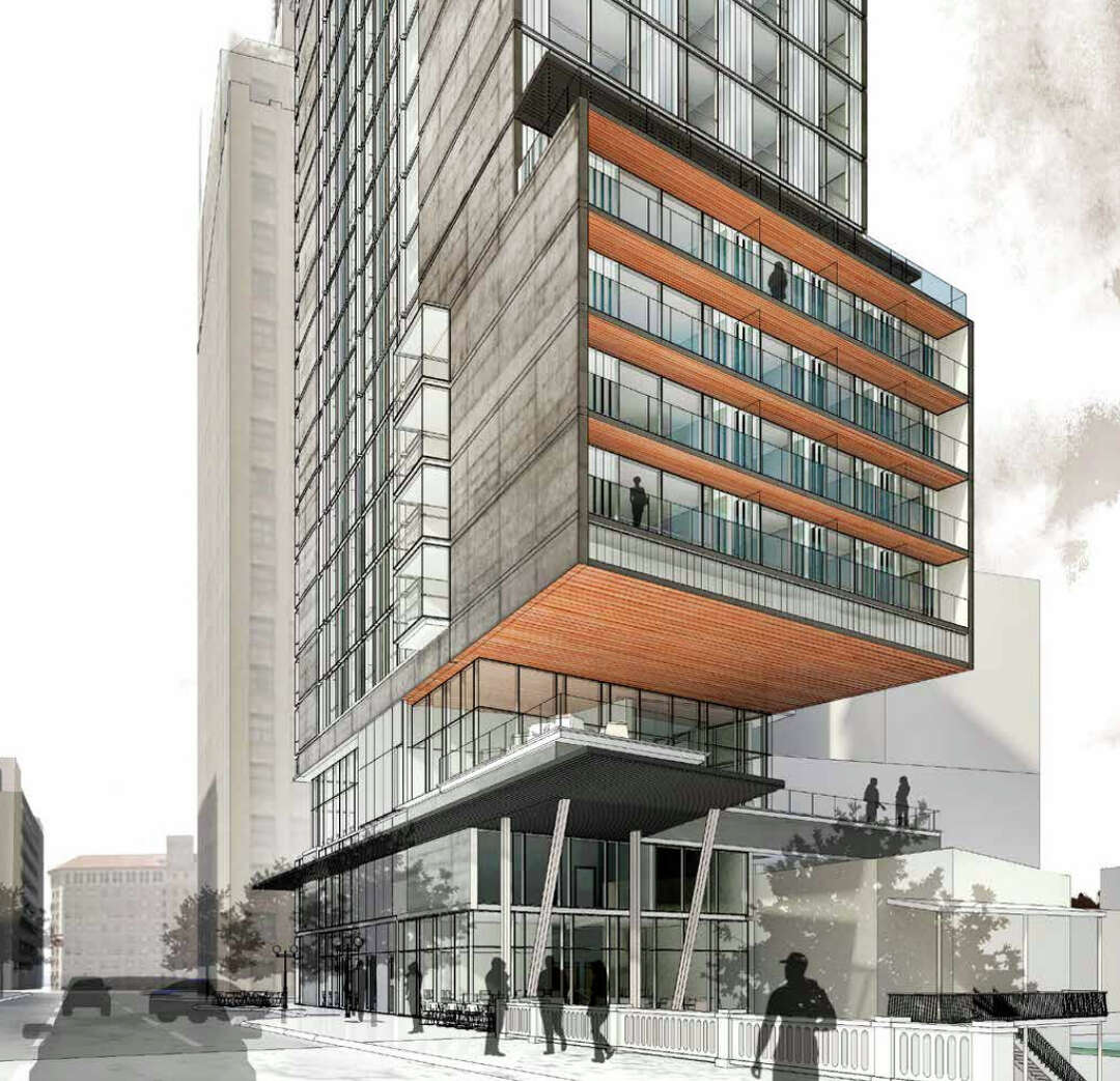 Esquire owner proposing 18-story hotel next to his bar
