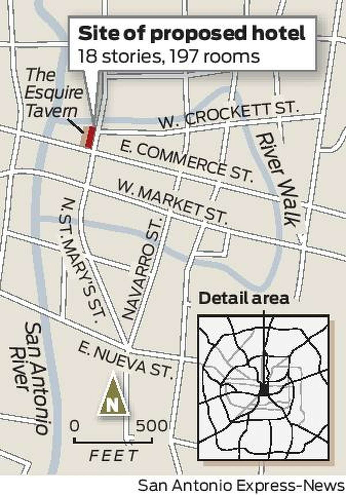 Esquire owner proposing 18-story hotel next to his bar