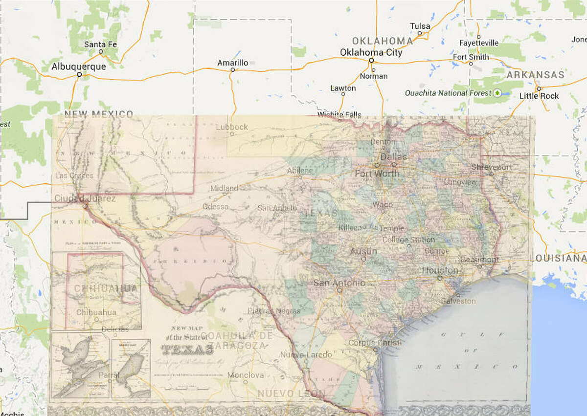 25 awesome maps that help explain Texas