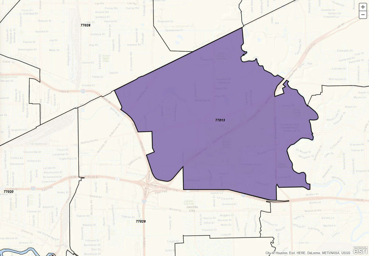 Where 20-somethings are living in Houston